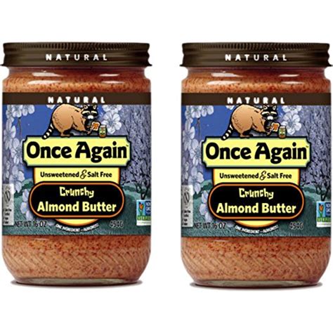 Once Again Natural Crunchy No Salt Unsweetened Gluten Free
