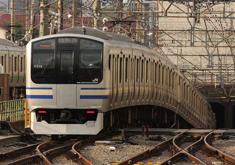 関東圏在来線の主力を担う車両の一つE217系横須賀線総武快速線 電車のページ 溝上慎一ホームページ Shinichi