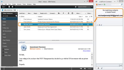 Creating A New Microsoft Dynamics Crm Contact From Ibm Notes Knowledge Base Linkpoint360