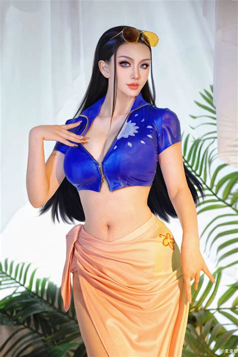 Us 6099 One Piece Nico Robin Cosplay Costume