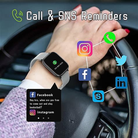 Chronus Smart Watch Ip68 Waterproofgps Health Sport Watches Fruugo Au