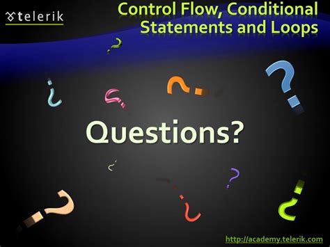 Ppt Control Flow Conditional Statements And Loops Powerpoint