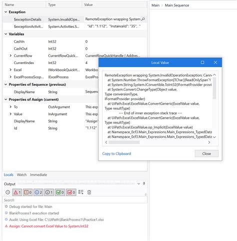 Try Catch Didnt Catch The Exception Studio Uipath Community Forum