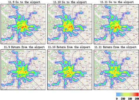 Temporal And Spatial Distribution Of Passenger Flow To Airport