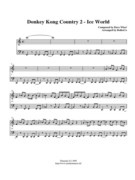Donkey Kong Country 2 Diddys Kong Quest Ice Pdf Nintendo