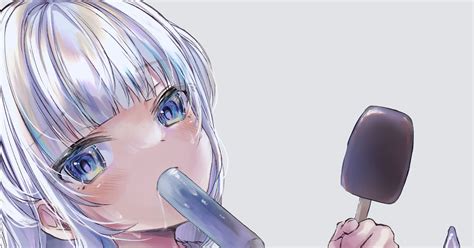 Vtuber Ice Cream 心霊天つゆのイラスト Pixiv