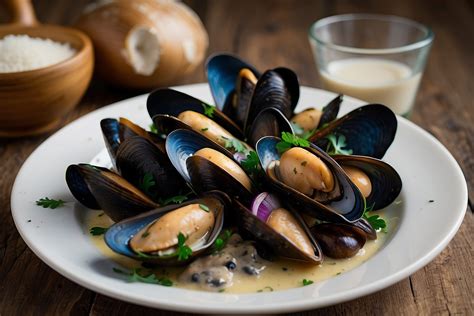 Moules à la crème et aux champignons Comment Cuisiner