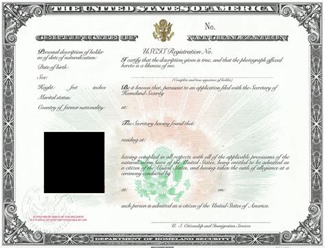 Naturalization Certificate Number Located