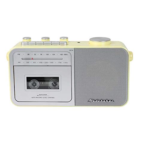 Studebaker Sb2130cs Portable Cassette Playerrecorder With Amfm Radio