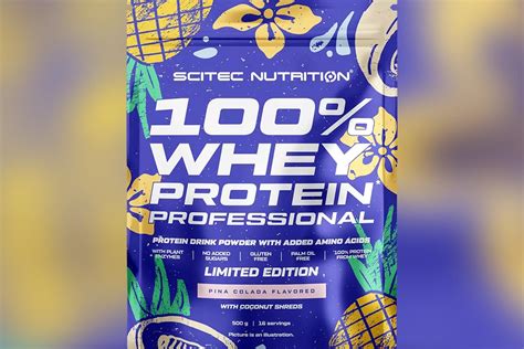 Scitecs 2022 Edition Of Piña Colada Whey Protein Professional