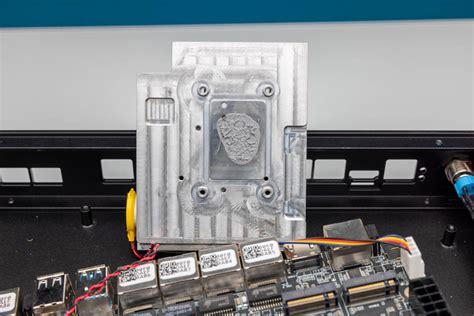 GoWin 1U 25GbE Appliance CPU Heatsink Bottom ServeTheHome