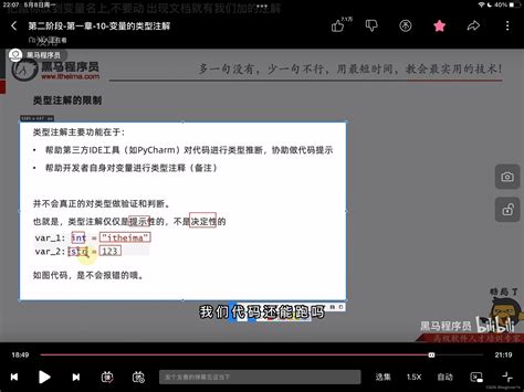 变量的类型注解（标记数据类型）变量的注记 Csdn博客