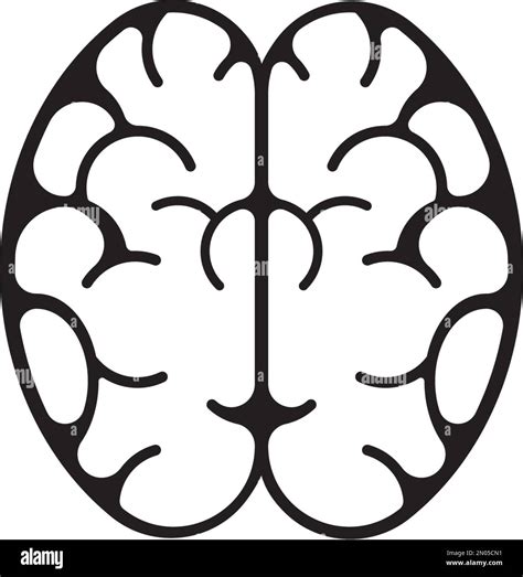 Brain Logo Vector Design Illustrationicon Template Background Stock