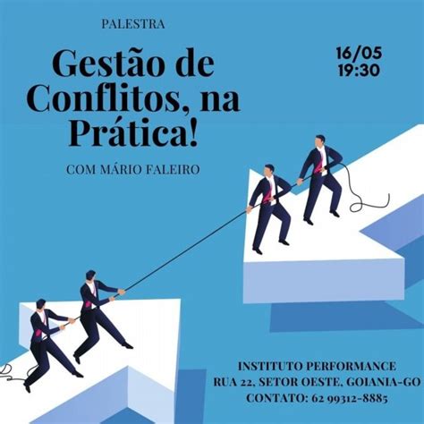 Palestra Gestão De Conflitos Na Prática Em Goiânia Sympla