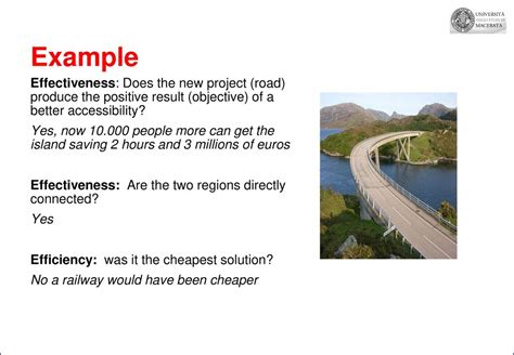 Efficiency And Effectiveness Examples