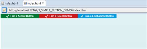 Ui5 Buttons Sapcodes