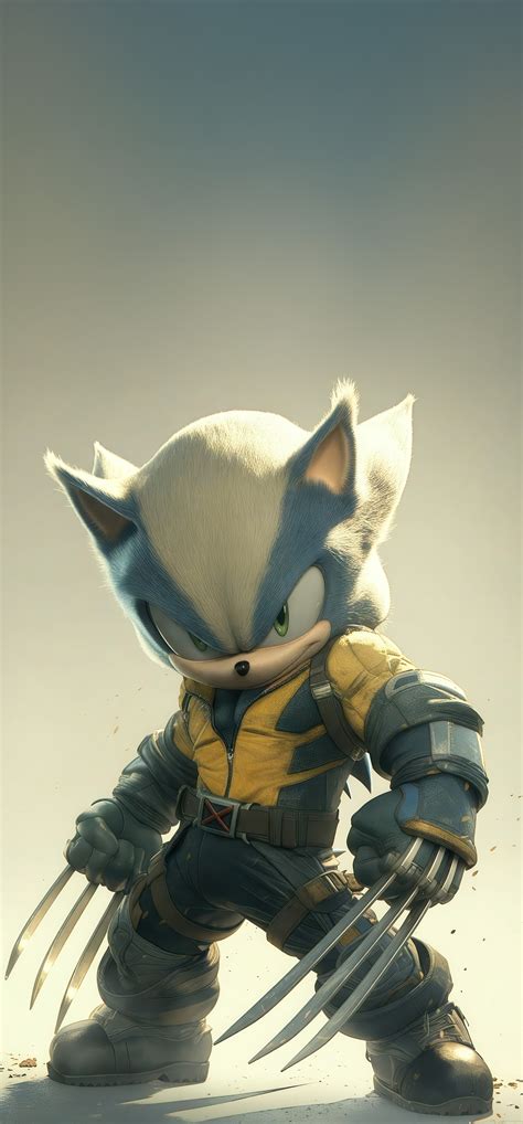 1242x2668 Sonic X Wolverine 5k Iphone Xs Max Hd 4k Wallpapersimagesbackgroundsphotos And
