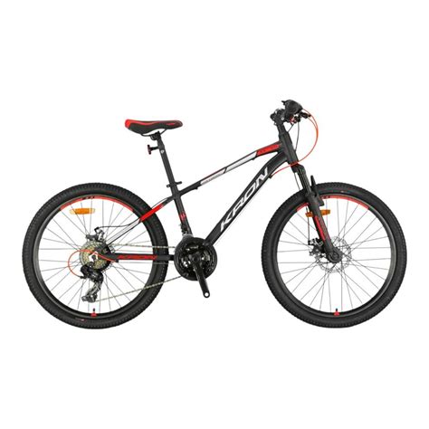 Kron Xc 75 24 Mtb 13 21 Vites M Disc Mat Siyah Gri Kırmızı