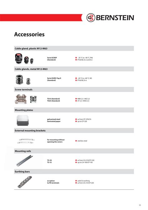 Bernstein Inductive Proximity Sensors Capacitive Sensors Ultrasonic