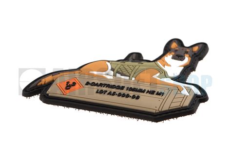 Airsoftology German Shepard Tactical Dog Patch Airsoftshop Belgique