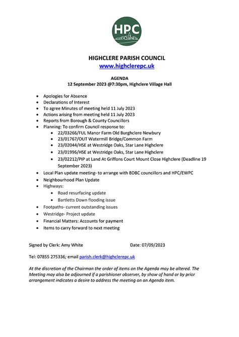 Hpc Meeting 12 September 2023