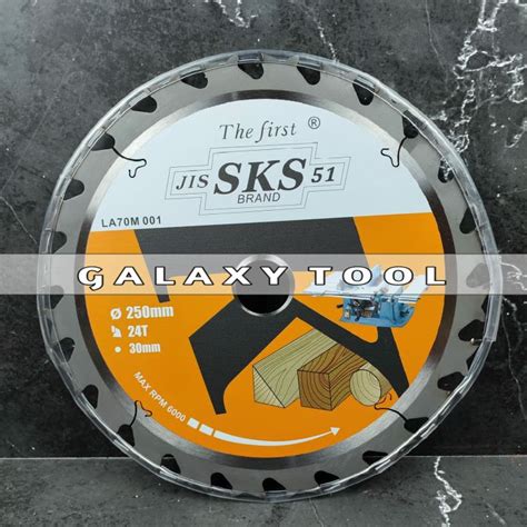 Mata Gergaji Belah Kayu SKS 12 Inch 300 X 28 T X 30 Mm Mata Gergaji