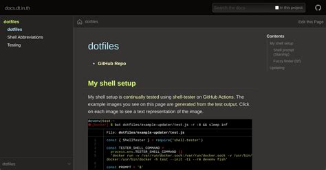 Github Dtinthdotfiles Terminal Setup
