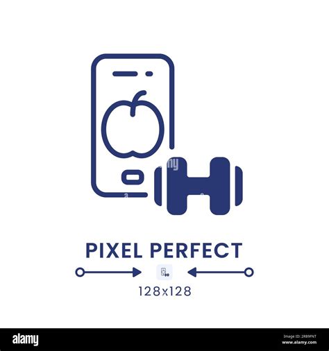 Fitness App Black Solid Desktop Icon Stock Vector Image Art Alamy