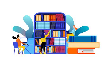 Web Page Library Books Education Logo Graphic By Deemka Studio