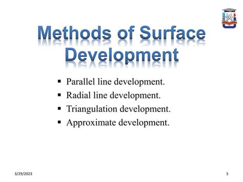 Surface Development Pptx