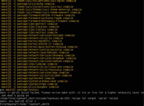 Openwrt Make Error Ubiquiti Nanobeam For Developers Openwrt Forum