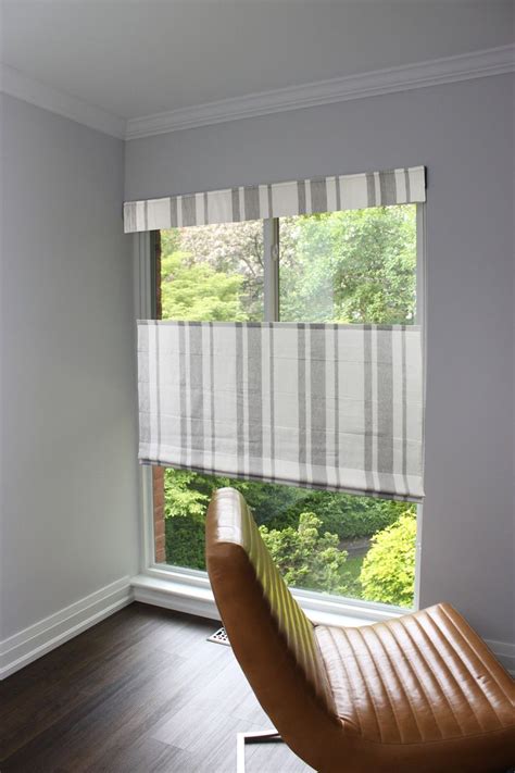 Custom Order Flat Roman Shade Irish Linen With Etsy Canada Flat Roman Shade Custom Roman