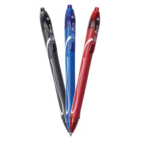 Bic Gelocity Quick Dry Retractable Gel Pen Medium Point 07mm
