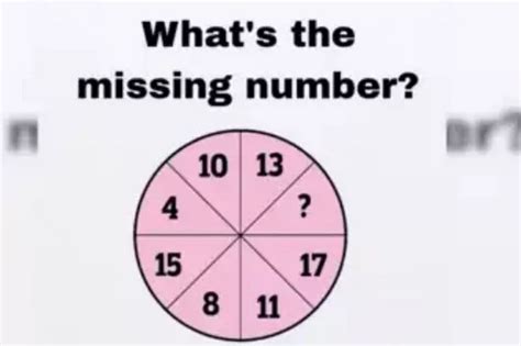 Only People With A High Iq Can Find Odd Number Out In Just 20 Seconds