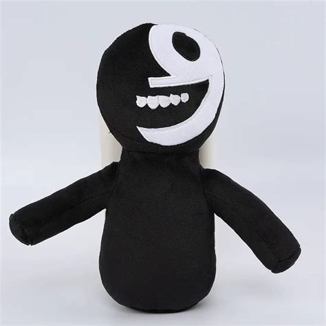 26cm Black Halt Horror Game Doors Plush Doors Plush Shop Official