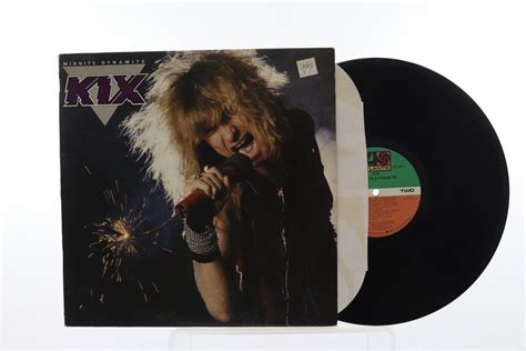 Kix Midnite Dynamite Promo Vinyl Record Lp Vg Etsy