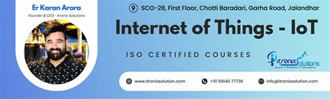 Best Internet Of Things Course In Jalandhar Itronix