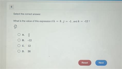 Select The Correct Answer What Is The Value Studyx