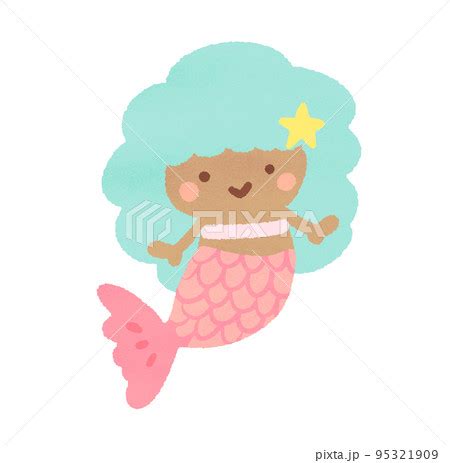 人魚のイラストのイラスト素材 95321909 PIXTA