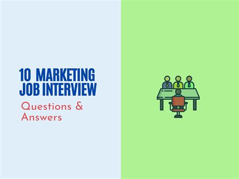 10 Basic Marketing Interview Questions How To Answer Them