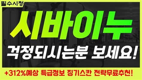 시바이누 코인 🔥걱정되시는분 빨리 보세요 매수타점과 목표가는 시바이누 코인 전망 호재 목표가 대응 시세 실시간 분석
