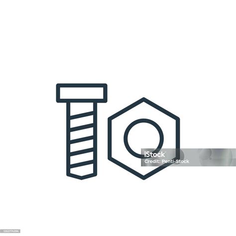 螺母向量圖示螺母可編輯描邊用於 Web 和行動應用程式徽標列印媒體的螺母線性符號細線插圖向量隔離輪廓圖向量圖形及更多南瓜圖片 Istock