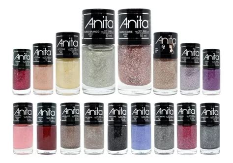 Esmalte Anita Brillos Colores Exclusivos Colección 17un Mercadolibre