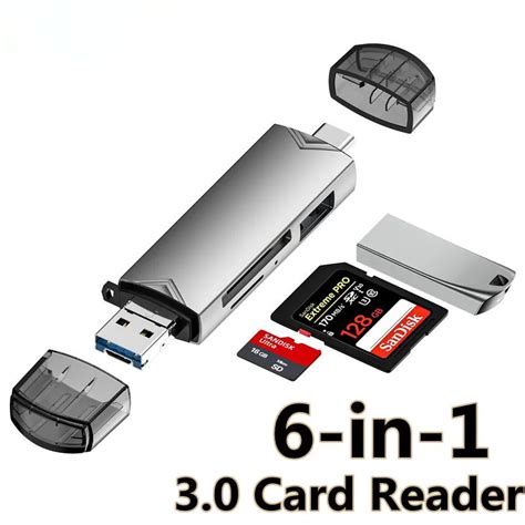 In Otg Type C Card Reader USB Micro Sd Mini Adapter TF USB Flash Drive Converter Mobile