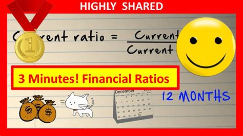 🔴 3 Minutes Financial Ratios And Financial Ratio Analysis Explained