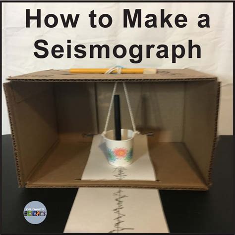 Build A Model Of A Seismograph Earthquake Activity Made By Teachers