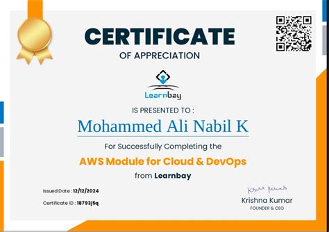 aws devops continuouslearning mohammed ali nabil k