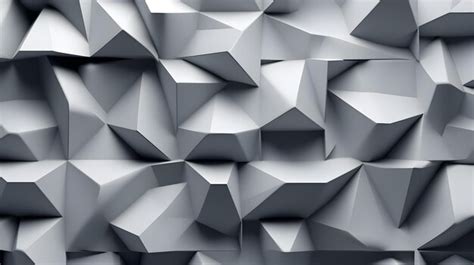 Premium Ai Image Polygonal Cubes