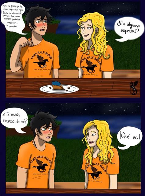 Percabeth The Kiss Part 1 Sesos Alf Cómics